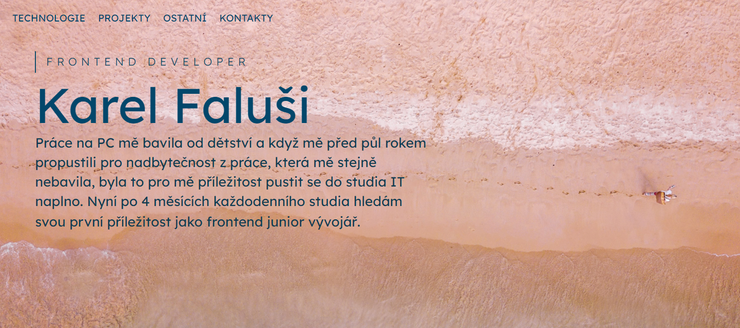 Karel Faluši – Frontend Developer